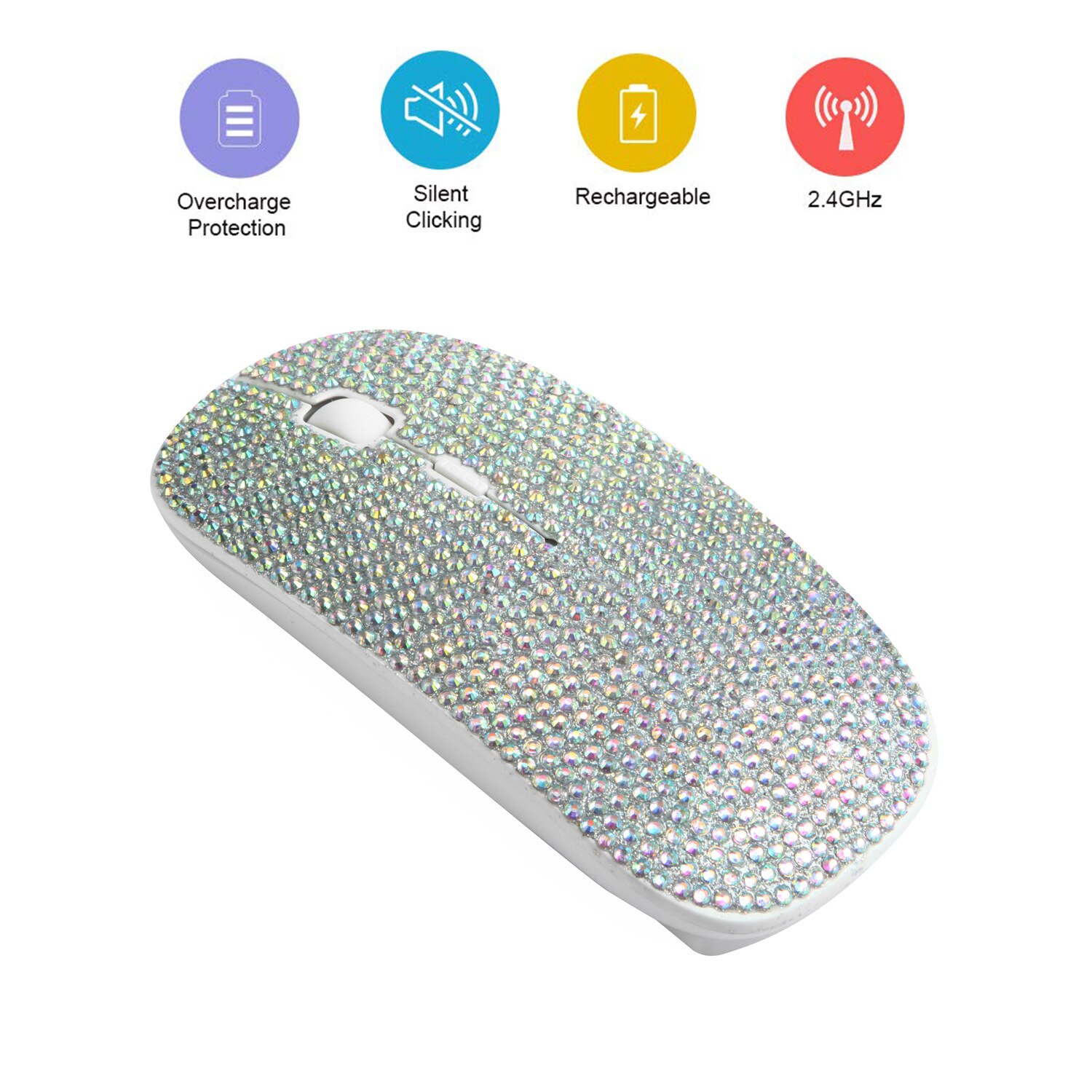 Rechargeable ultra-thin diamond-studded business o... – Grandado