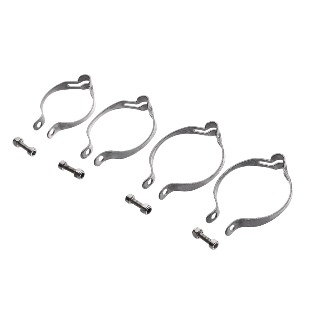 4Size Stainless Steel Brake Line Clamp Cable Clip ... – Vicedeal