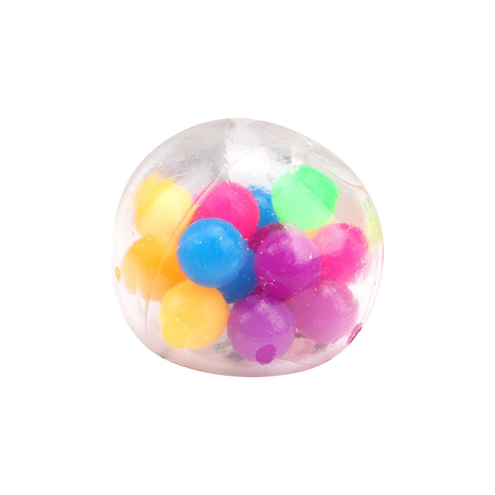 Clear Stress Balls Colorful Ball Autism Mood Squee... – Grandado