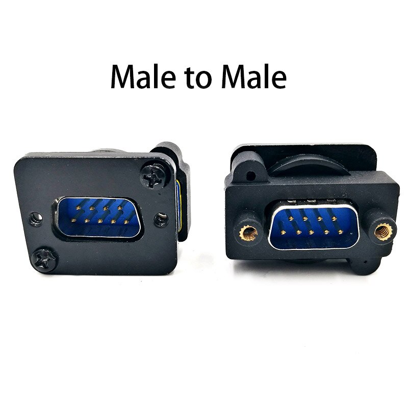 DB9 data cable connector plug VGA Plug Panel mount... – Vicedeal