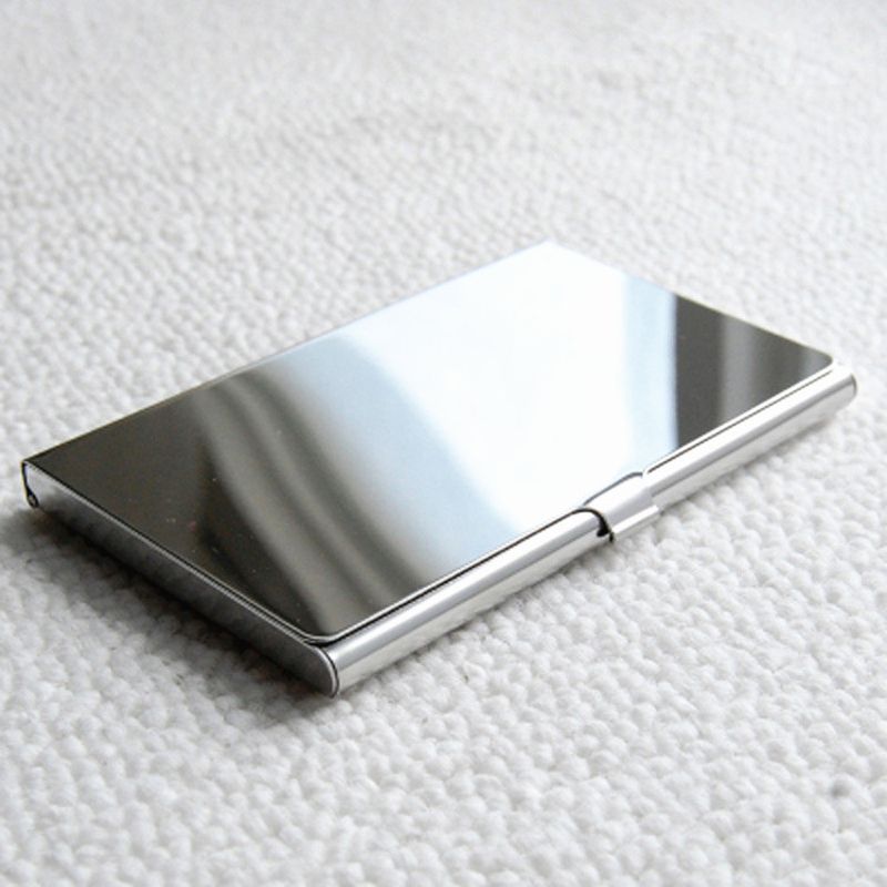Pocket Stainless Steel & Metal Business Card Holde... – Vicedeal