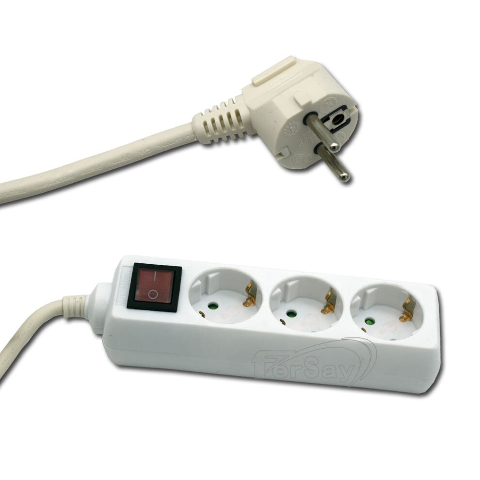 Regleta ,enchufe con interruptor Regletas - FERSAY... – Grandado