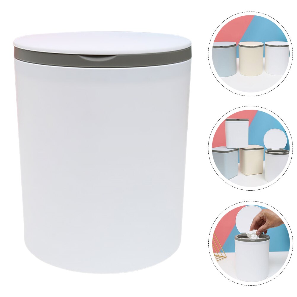 Household Desktop Trash Can Tabletop Garbage Conta... – Vicedeal