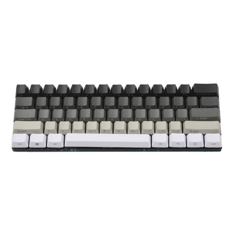 YMDK White Gray Black Mixed 87 61 Key Side Print B... – Vicedeal
