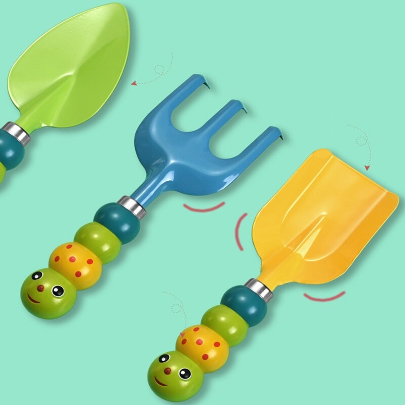 Caterpillar Shovel Rake Beach Toy Summer Seaside D... – Grandado