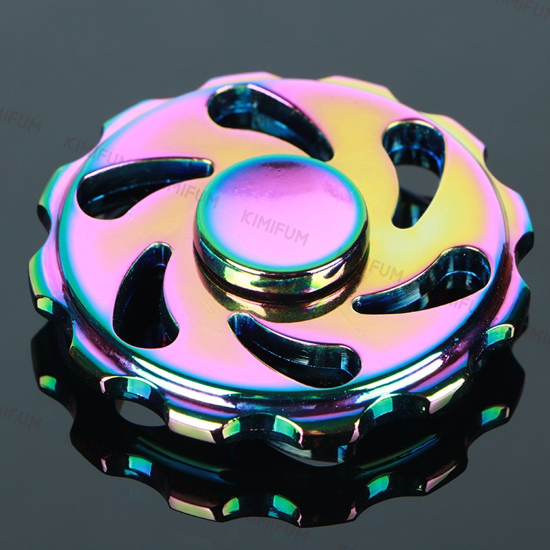 Colorful Compass Fidget Toy Hand Spinner Rotation ... – Grandado