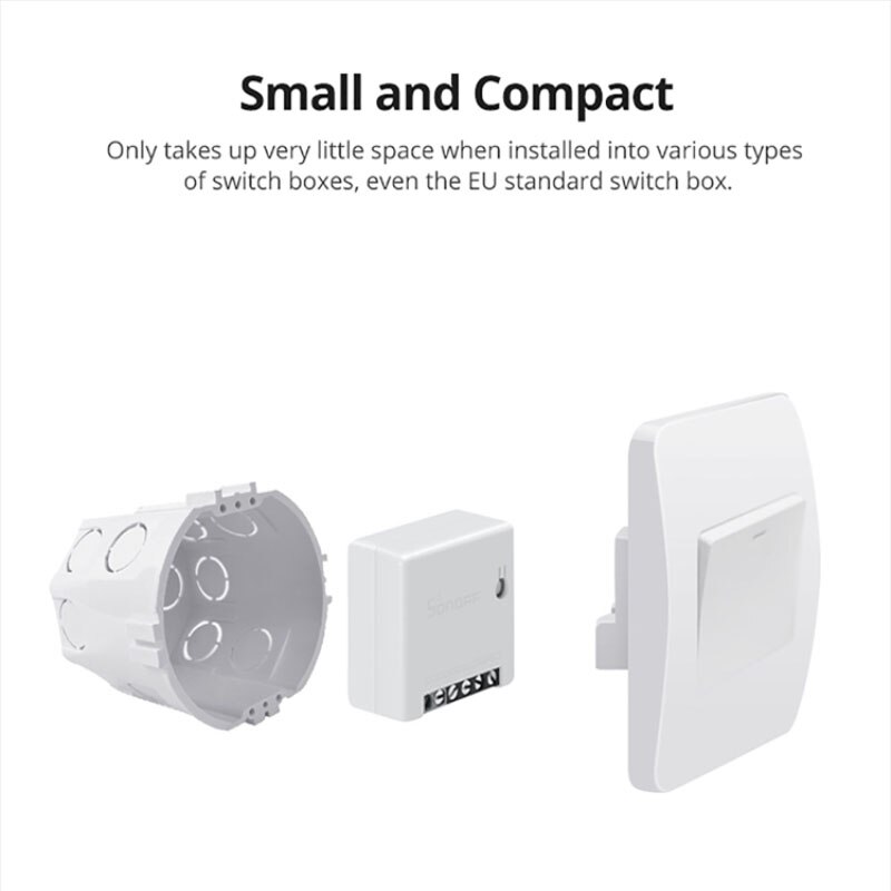 SONOFF MINIR2 Home 2 Gang Smart Switch Panel Is Co... – Grandado