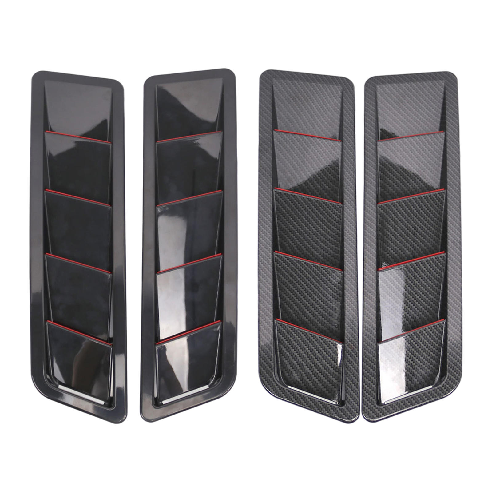 Auto Kap Vent Scoop Kit Air Flow Intake Louvre Ven... – Grandado