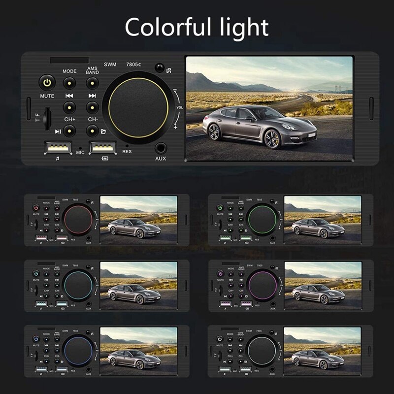 Reproductor de música MP5 para coche, Radio de coc... – Grandado