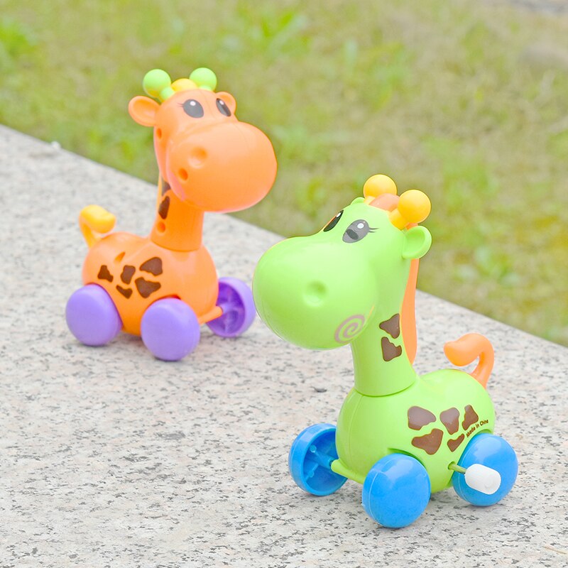 Funny Clockwork Toy Baby Cute Running Giraffe Baby... – Grandado