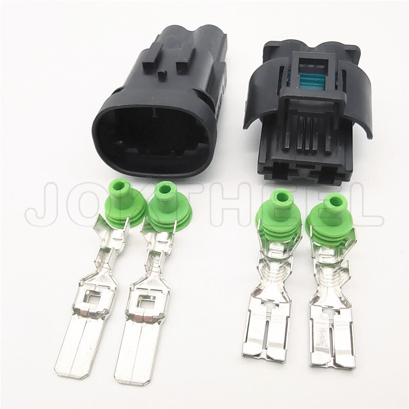 1-20 set kit Tyco Amp 2 pin female waterproof fan ... – Grandado