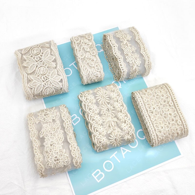 1 yard broderi spets för hantverk gör-det-själv br... – Grandado