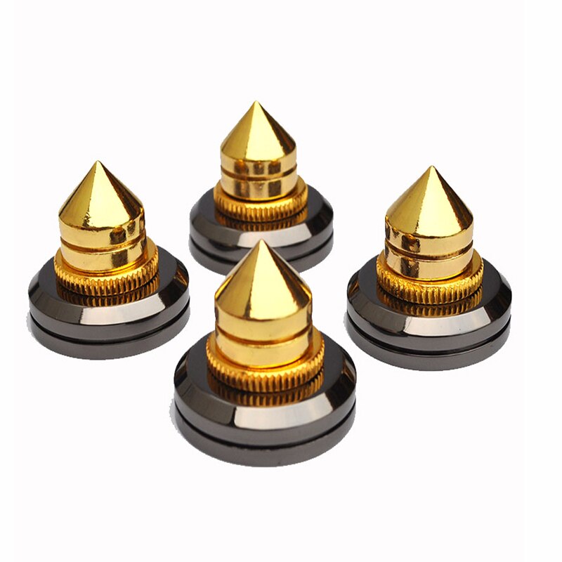 4sets Brass Turntable Isolation Spike Feet Stand P... – Grandado