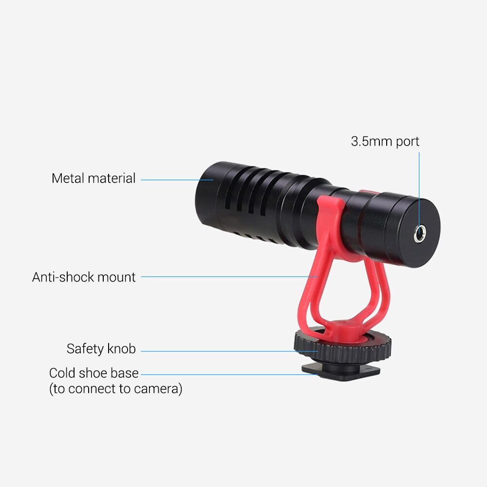 Universal Cardioid Directional Video Condenser Mic... – Grandado