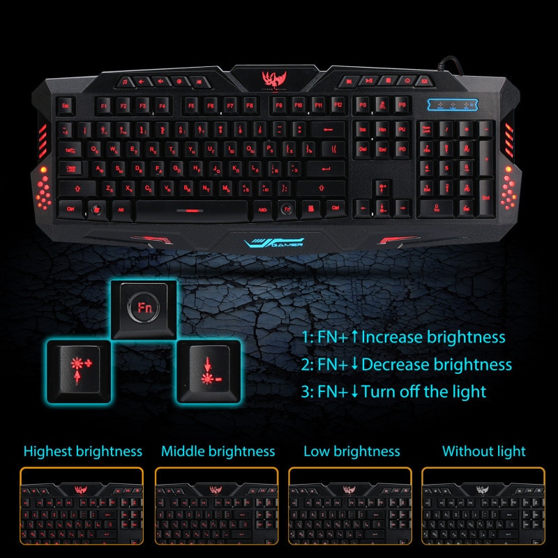 Mechanical Keyboard PC Mechanical Gaming keyboard ... – Vicedeal