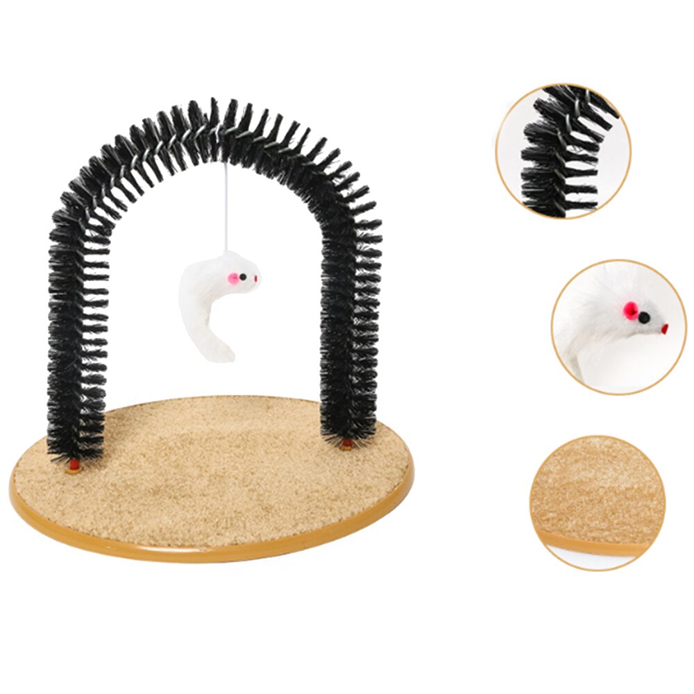 Cat Toy Pet Cat Self Groomer With Cat Itching Devi... – Grandado