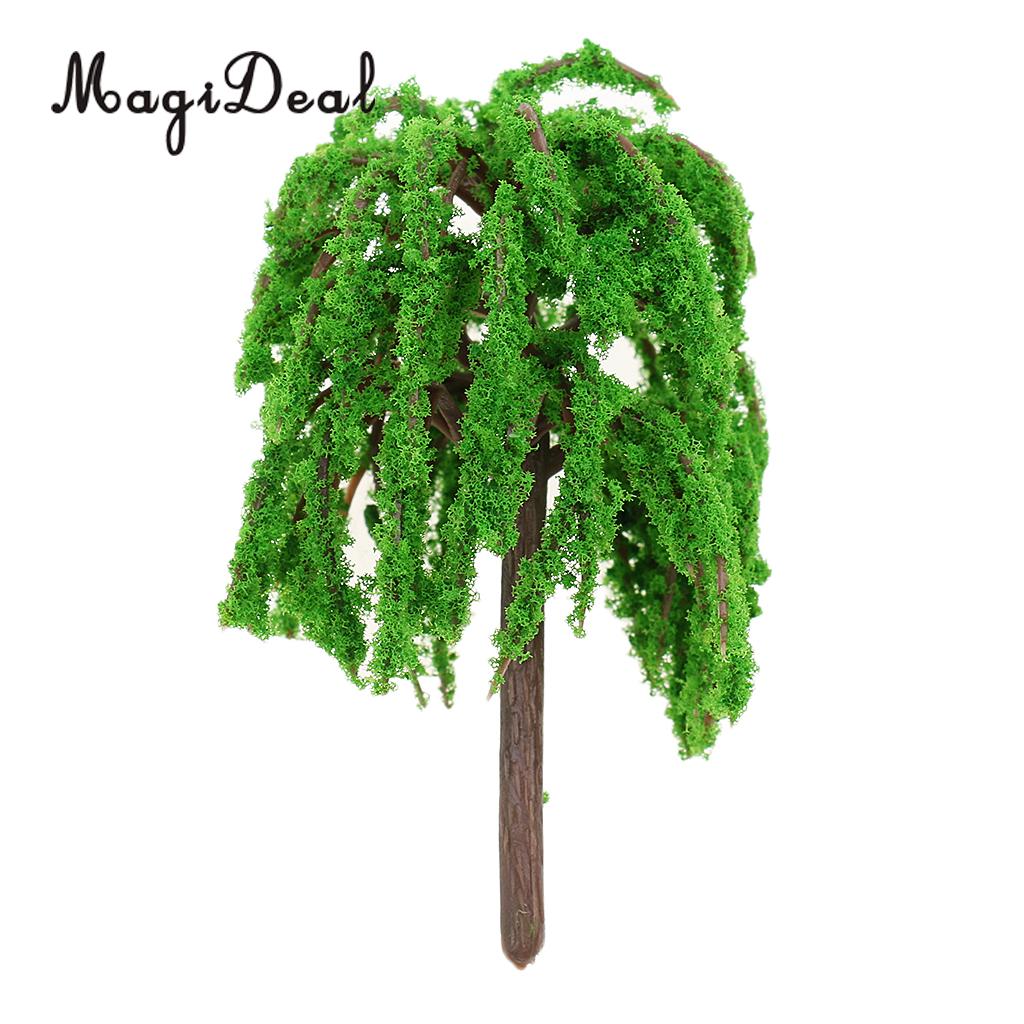 10Pcs/Lot 1/150 Model Trees Train Railroad Railway... – Vicedeal