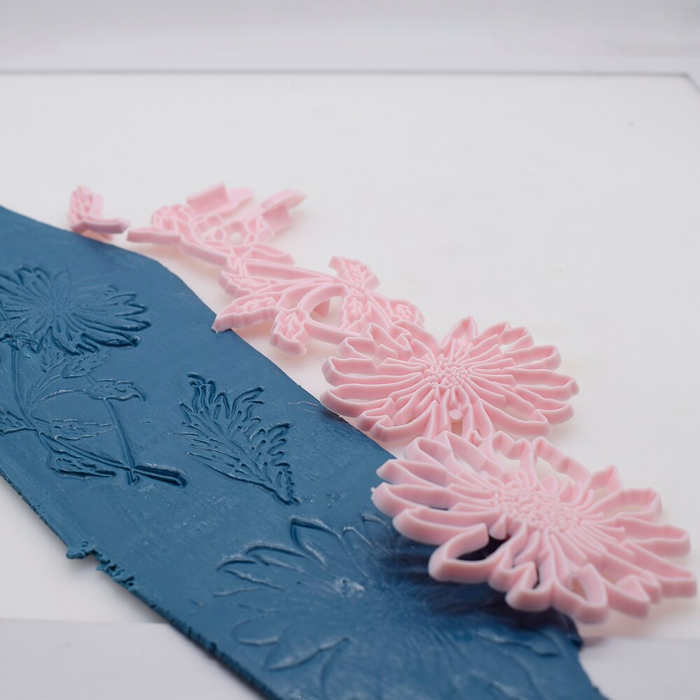 Plastic Flower Emboss Stamp for Clay Texture Makin... – Grandado