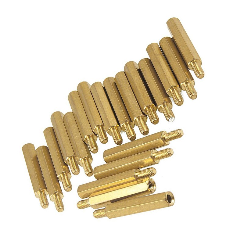 20 pieces M3 Male x M3 Female Thread PCB Stand-off... – Vicedeal