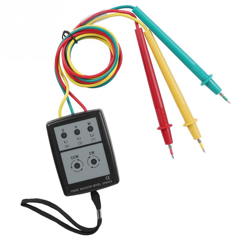 SP8030 Digital Phase Rotation Indicator LED Buzzer... – Grandado