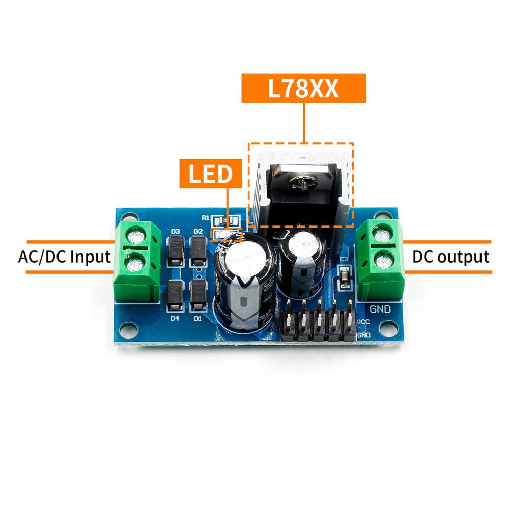 LM7805 LM7806 LM7809 LM7812 DC/AC Three Terminal V... – Vicedeal LM7805 LM7806 LM7809 LM7812 DC/AC Three Terminal V... – Vicedeal