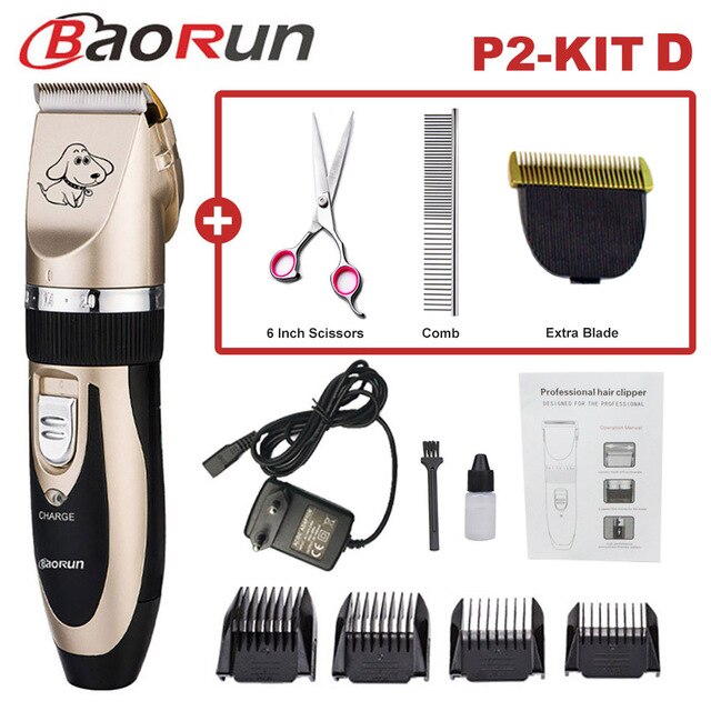 Baorun Pet Dog Hair Trimmer Animal Grooming Clippe... – Vicedeal