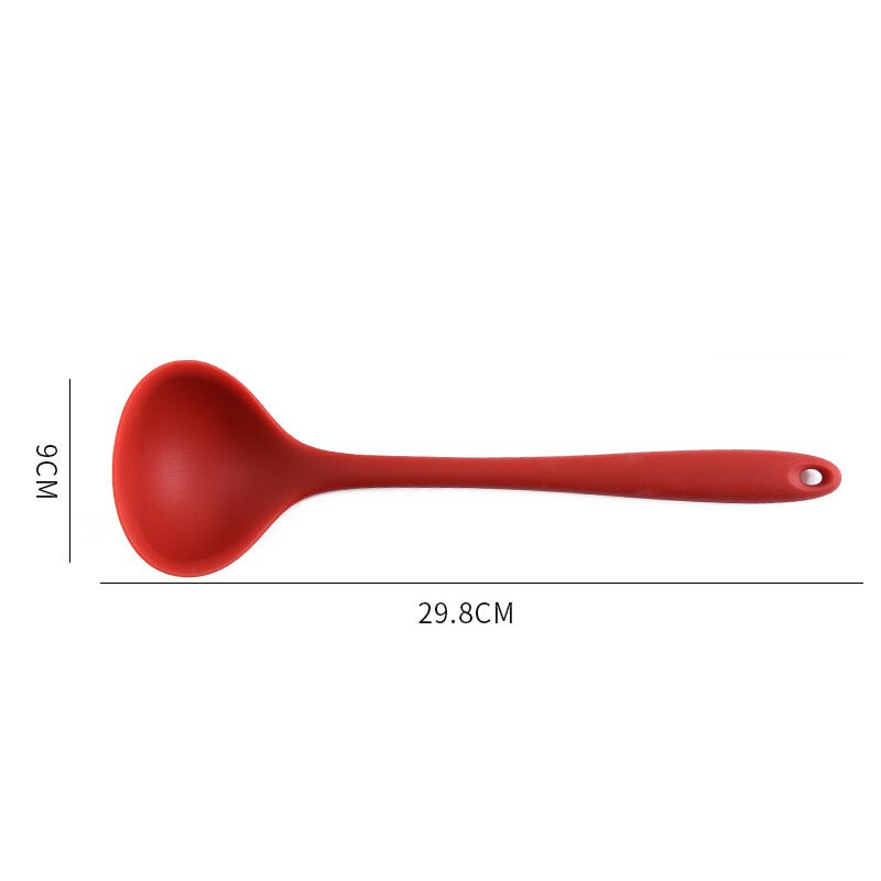 Large Silicone Soup Spoon High Temperature Resista... – Grandado