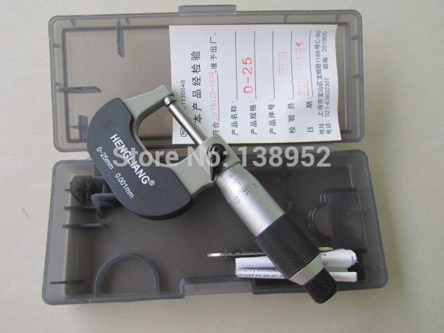 Micron Outside micrometer 0-25mm * 0.001mm calibra... – Grandado