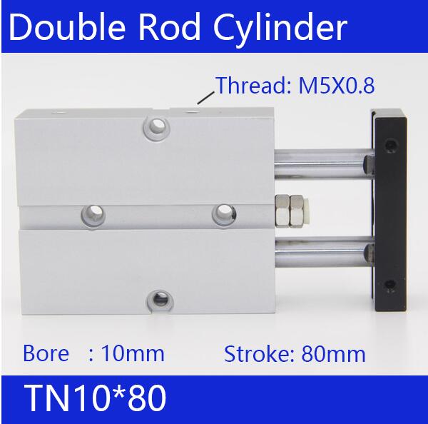 TN10*80 10mm Bore 80mm Stroke Compact Air Cylinder... – Grandado