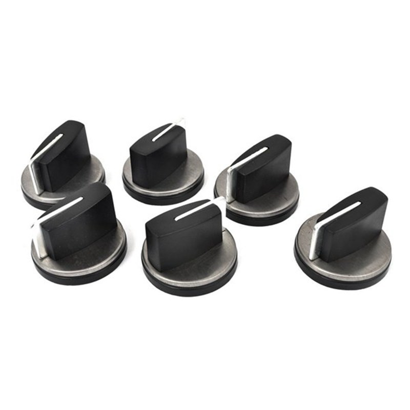 6 pieces rotary switch rotary knobs stove control ... – Grandado