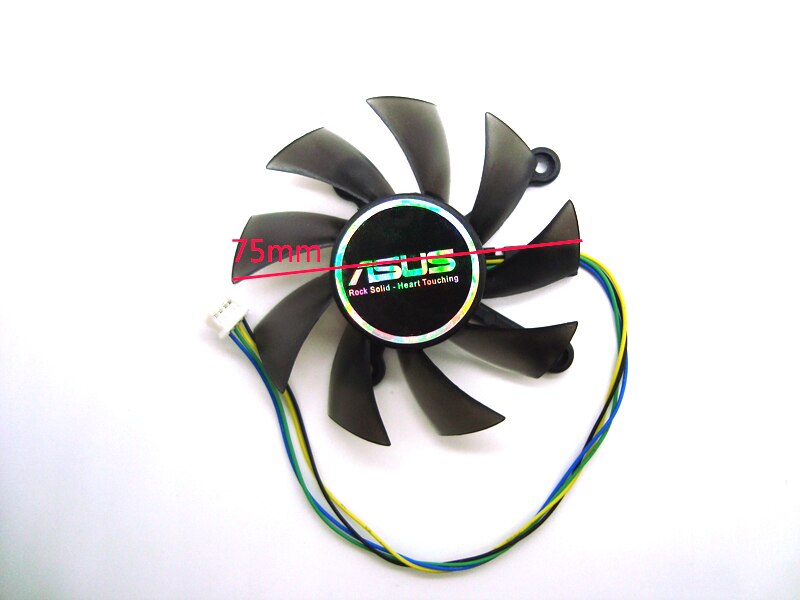 Everflow R128015SU 75MM Cooler Fan For ASUS GTX 56... – Grandado