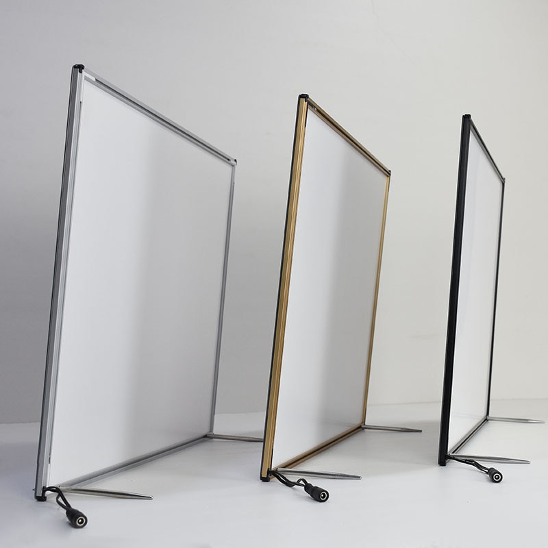 A3 portable led stand advertising poster aluminum ... – Grandado