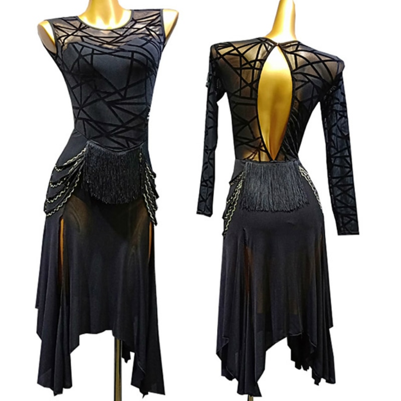 Ropa de baile latino para adultos, falda de baile ... – Grandado