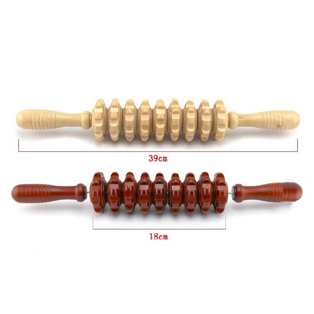 Gym Sport Full Body Muscle Massager Houten Roller ... – Grandado