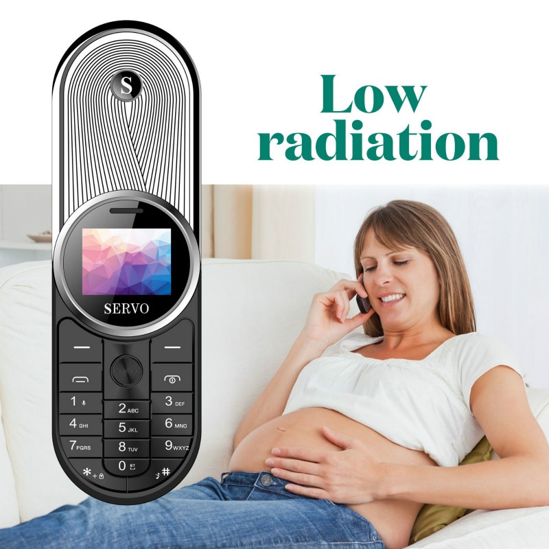 360 Rotatable Mini Mobile Phone SERVO AURA Dual Si... – Grandado