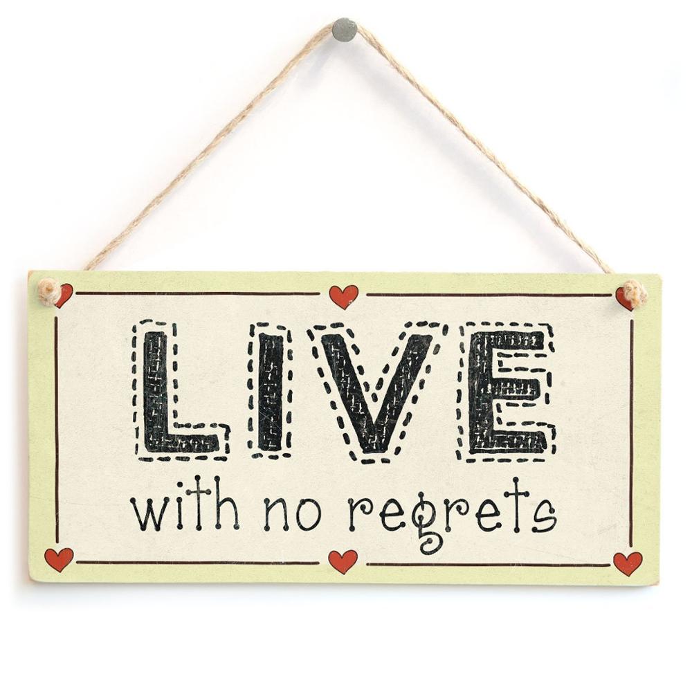 Meijiafei Live with no regrets - Motivational No R... – Vicedeal