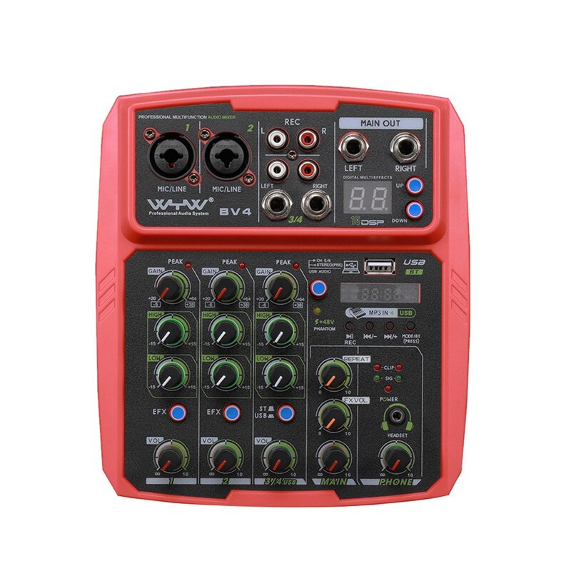 WYW Protable Digital Audio Mixer Console with Soun... – Vicedeal