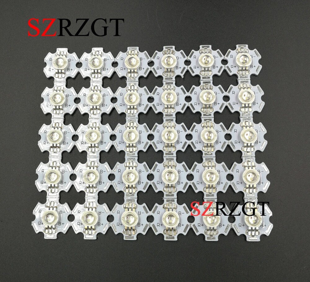Chip de luz LED RGB de 3W, lámpara de luz LED de 6... – Grandado