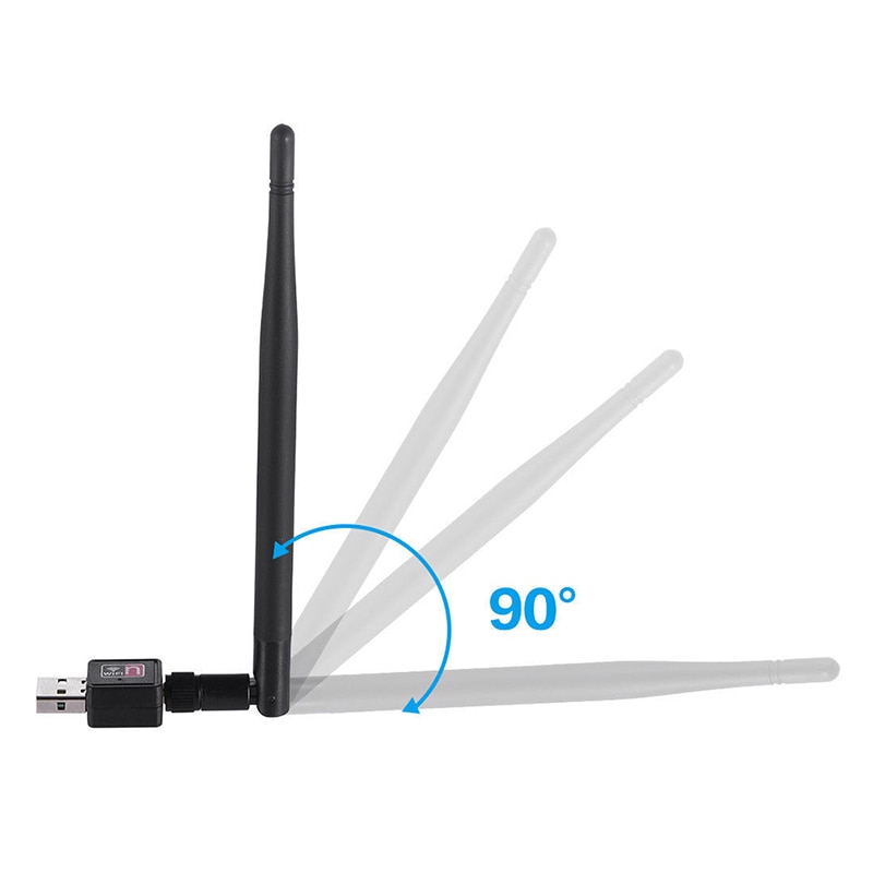 USB Wireless Wifi Adapter 600/900mbps 802.11b/g/n ... – Grandado