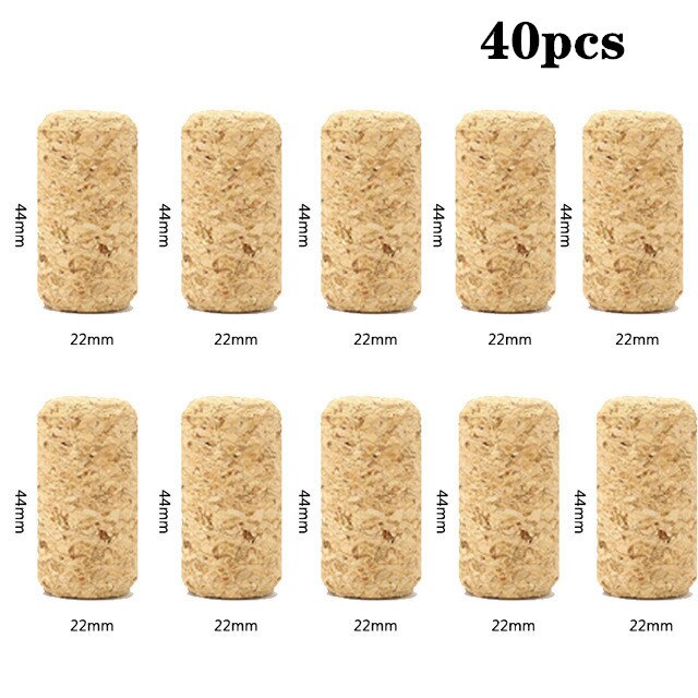 Blank Wine Corks Straight CorksWine Stoppers Reusa... – Grandado