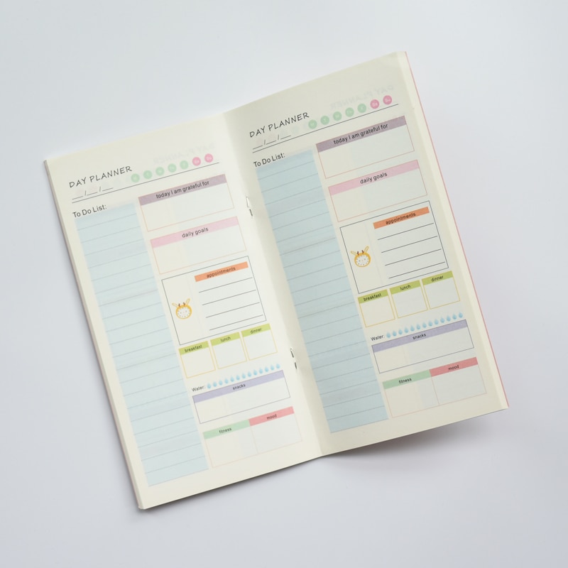 MaoTu Colored Planner Notebook Traveler' s Noteboo... – Grandado
