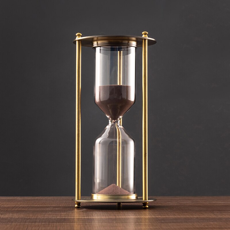 Metal Hourglass Sand Timer European Retro Office B... – Grandado
