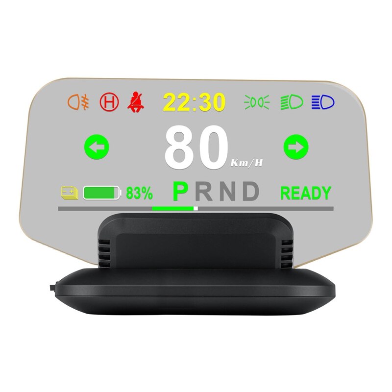 Hud til tesla model 3/ y head up display spejl nav... – Grandado