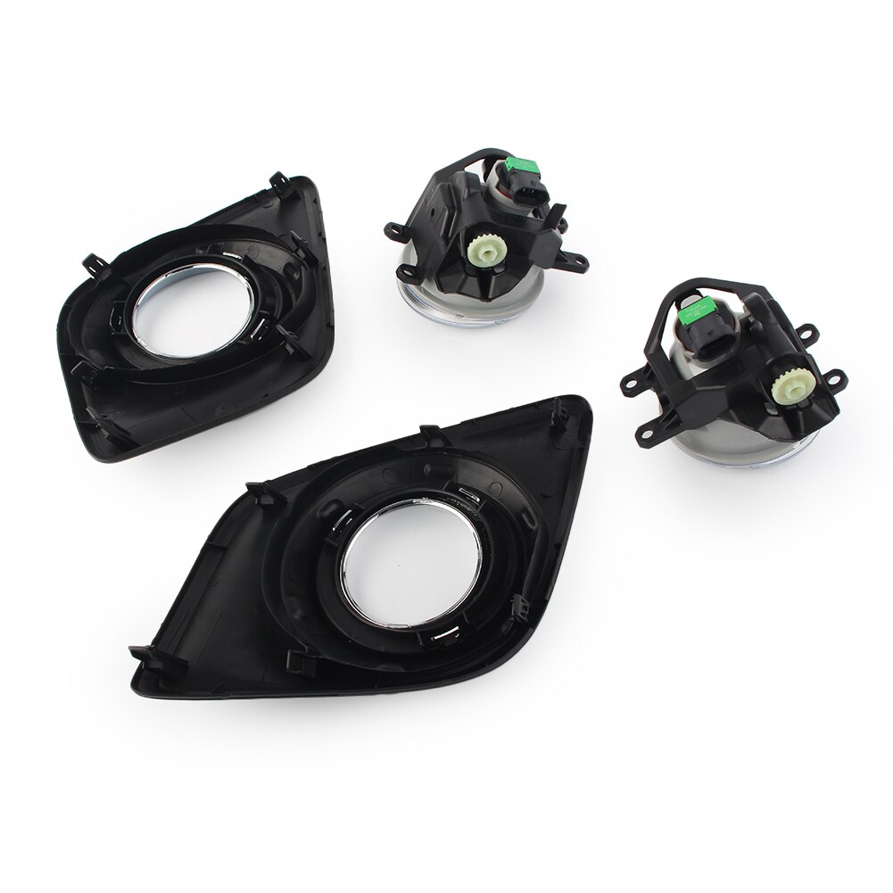 2pcs Car Front Fog Light Complete Lamps Kits w/ Fr... – Grandado