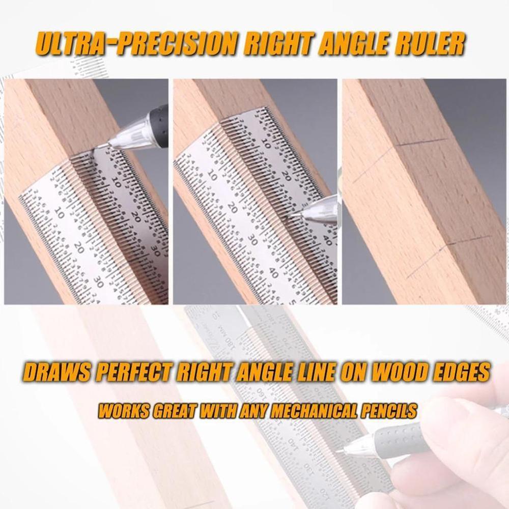 High-precision Scale Ruler T-type Hole Ruler Stain... – Grandado