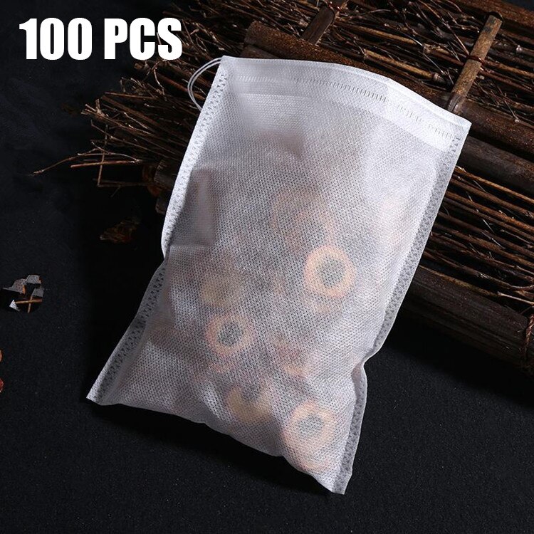 Sachets de thé jetables 6x8cm, sachets filtrants p... – Grandado