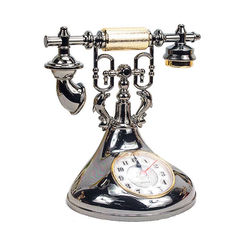 Retro Telefoon Model Wekker Creatieve Tijdwaarneme... – Vicedeal