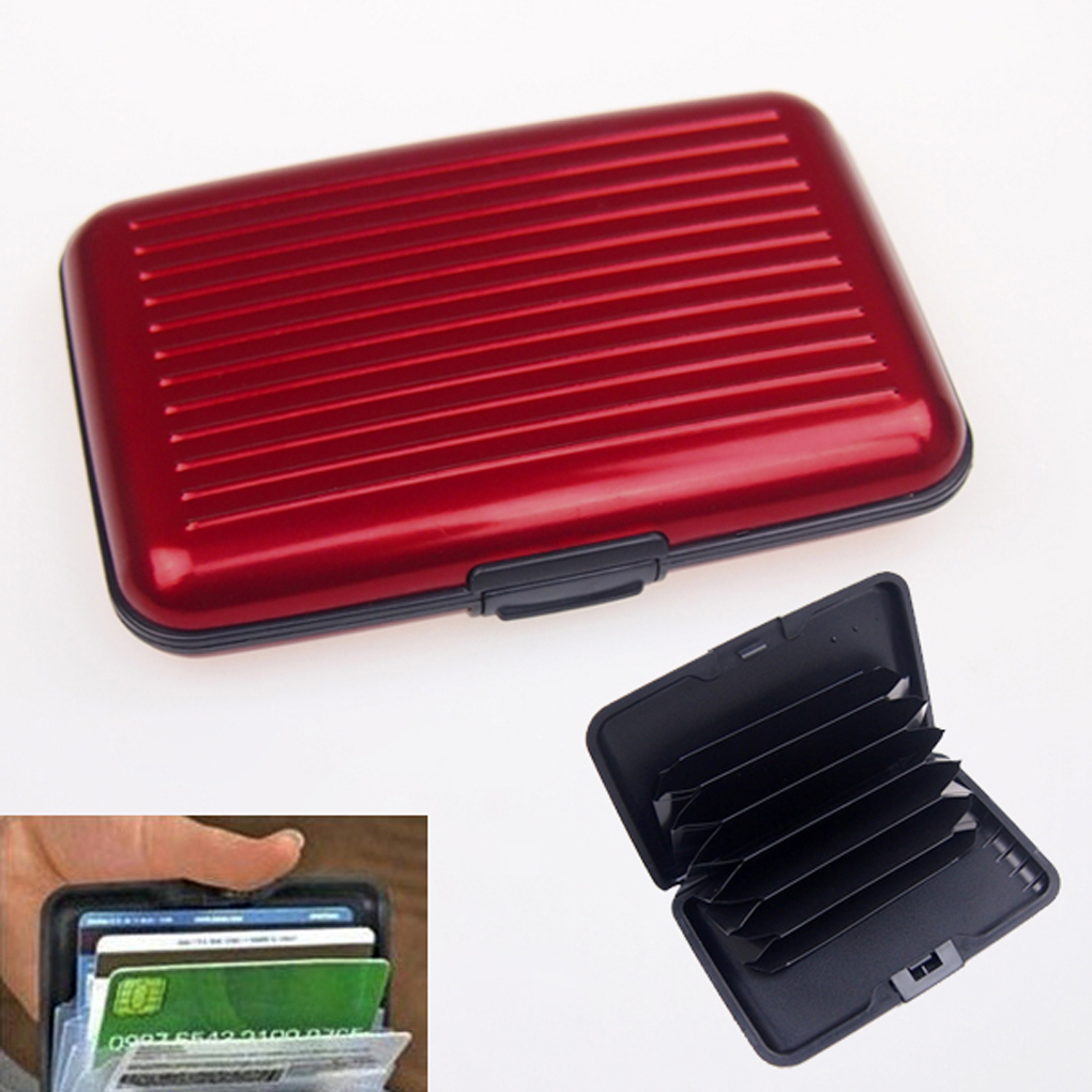 Unisex Zaken Id Credit Card Wallet Pocket Case Alu... – Grandado
