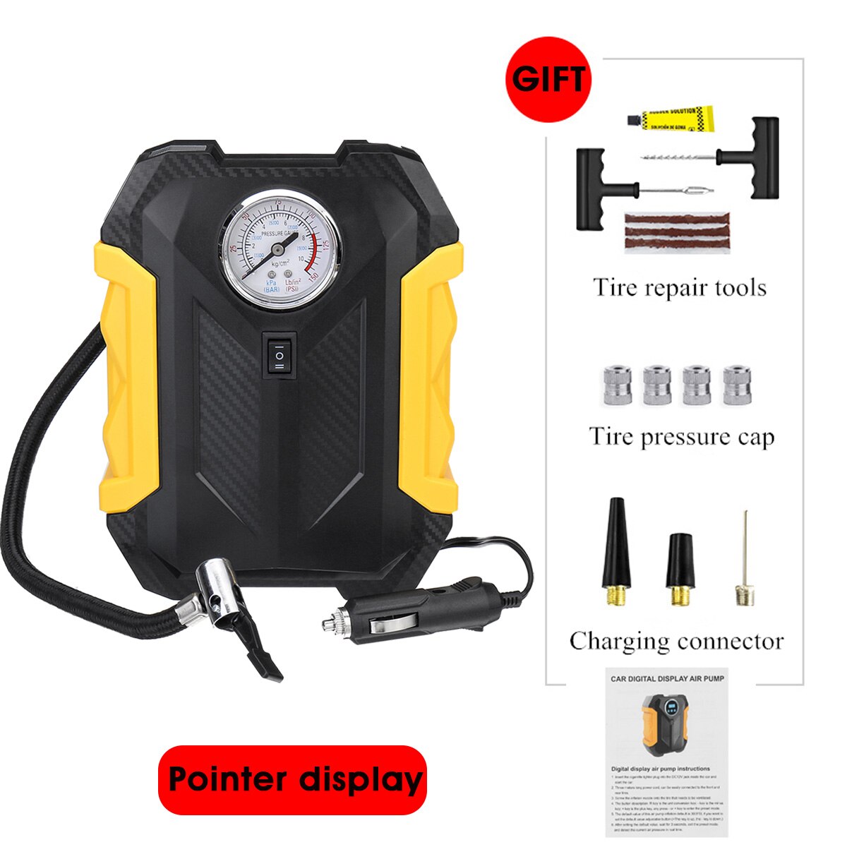 12V 150PSI Electronic Digital Portable Car Wheel T... – Vicedeal