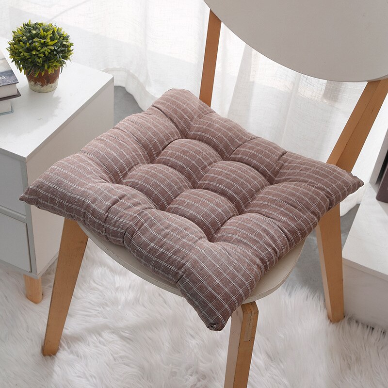 Japanese Multi-color Backrest Pillow Thicken Plaid... – Vicedeal